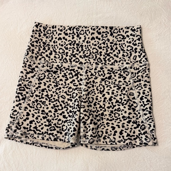 Evolution and Creation | Shorts | Leopardcheetah Print Biker Spandex Shorts | Poshmark